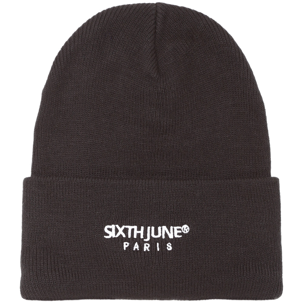 Logo Sleeveless Padded Jacket Black – Sixth June