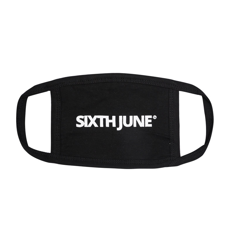 Logo brand mask black – Sixth June