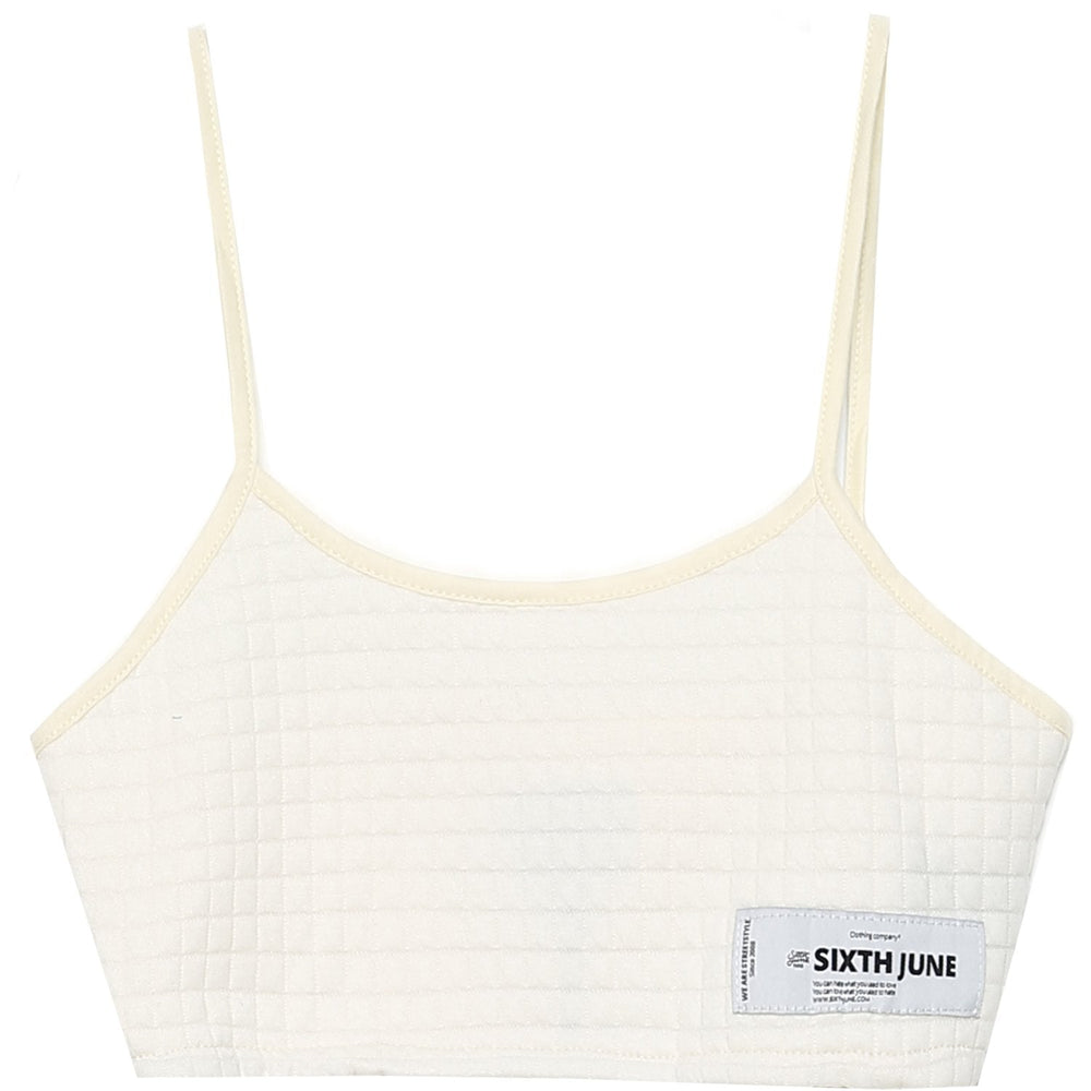 Embossed bra Yellow – Sixth June