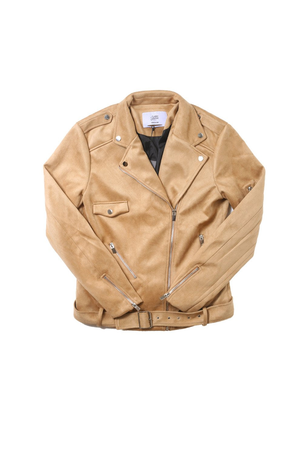 Suede jacket beige – Sixth June